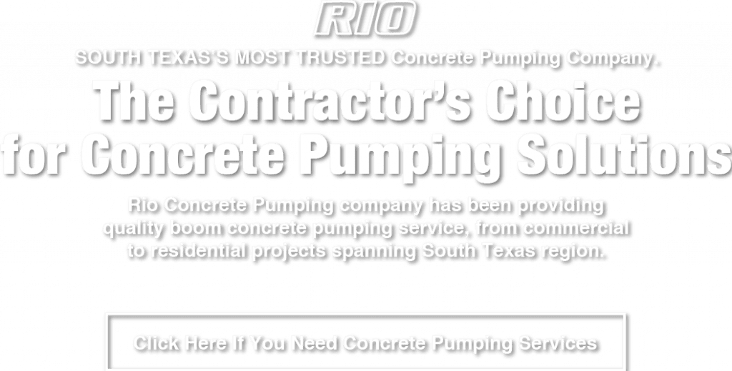 Rio Concrete Pumping Company – The Contractor's Choice for Concrete ...